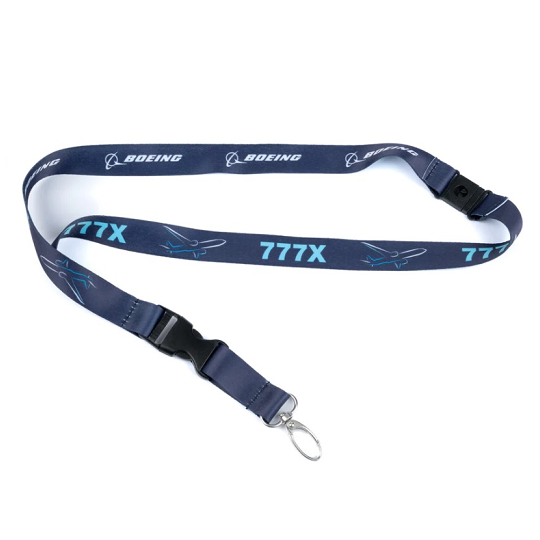 Boeing 777X lanyard, navy | Emirates Official Store