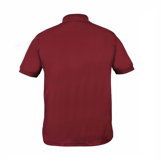 Emirates Polycotton polo shirt, burgundy | Emirates Official Store