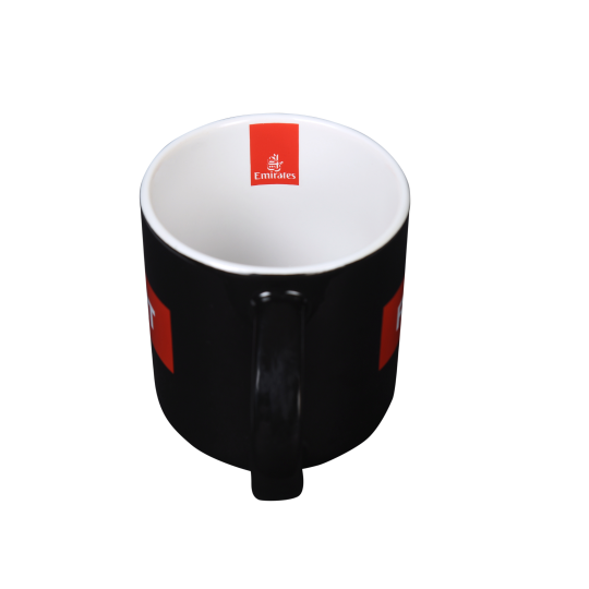 Remove Before Flight mug, black | Emirates Official Store