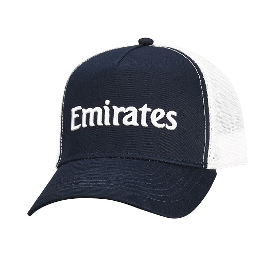 Emirates trucker cap, white and navy | Emirates Official Store