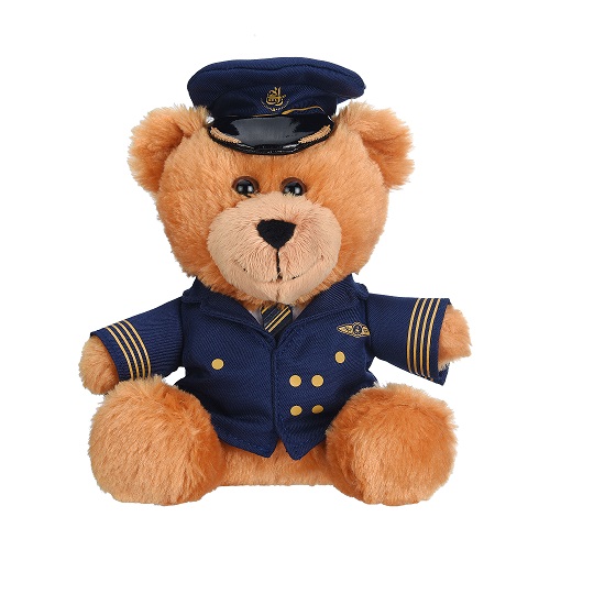 Emirates teddy bear in pilot uniform | Toys | Emirates Official Store