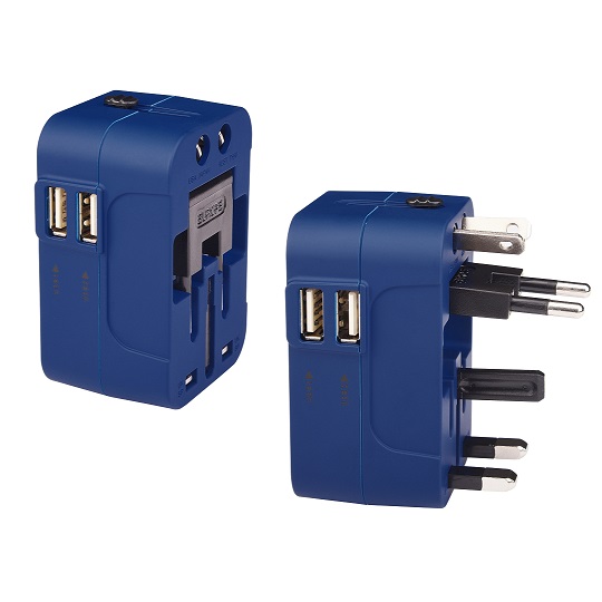 Emirates travel adapter, white | Emirates Official Store