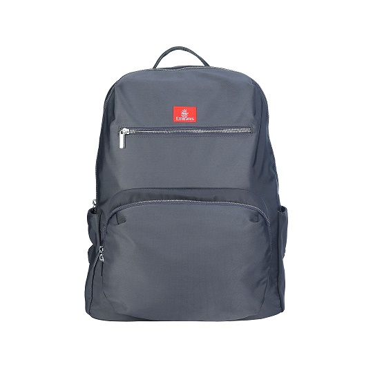 Laptop backpack, grey | Bags | Accessories | Emirates Official Store