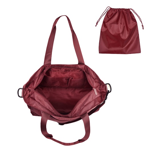 Emirates sports bag, burgundy | EK FIT | Emirates Official Store