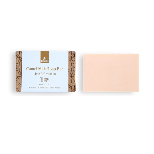 Camel milk soap, Lime & Geranium | Emirates Official Store