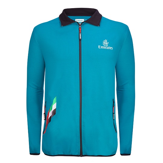 Emirates unisex jacket, teal | Just Landed | Emirates Official Store