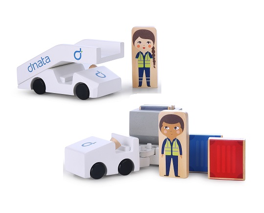 Emirates wooden aircraft and airport playset | Emirates Official Store