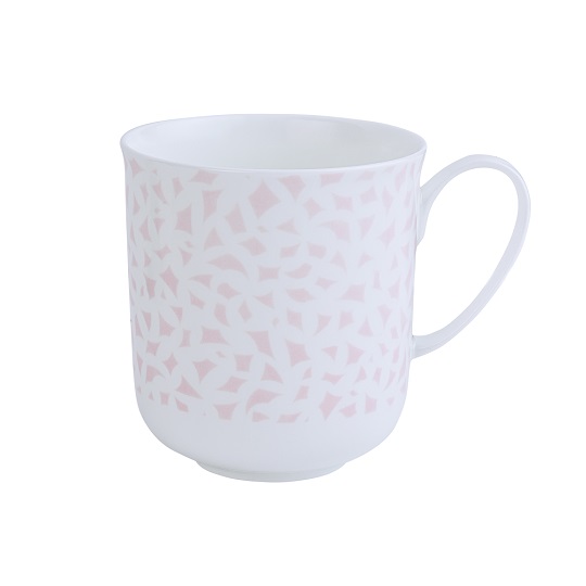 Arabic ghaf tree design coffee mug, pink | Emirates Official Store