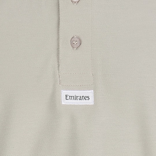 Emirates tipped polo, beige | T-shirts & Polos | Emirates Official Store