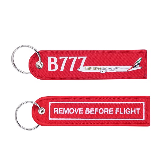 Remove Before Flight Emirates Boeing 777 keyring | Emirates Official Store