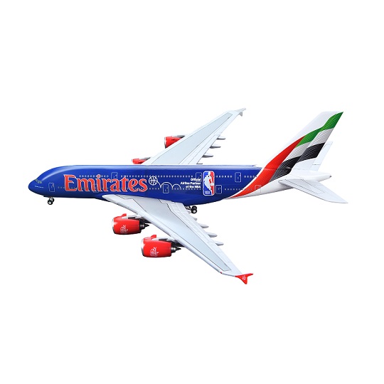 NBA Emirates A380 1:400 scale model aircraft | Emirates Official Store