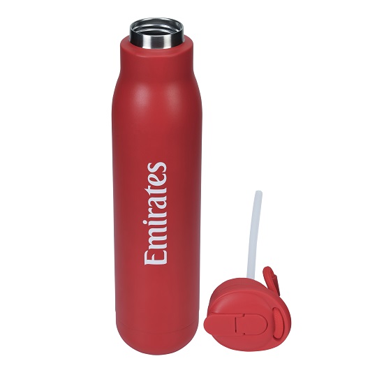 Emirates flip-top bottle, red | Emirates Official Store