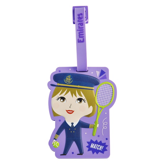 Little Travellers tennis luggage tag | Emirates Official Store