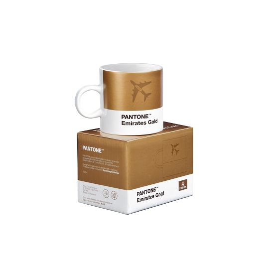 Emirates Gold x PANTONE® espresso mug | Emirates Official Store