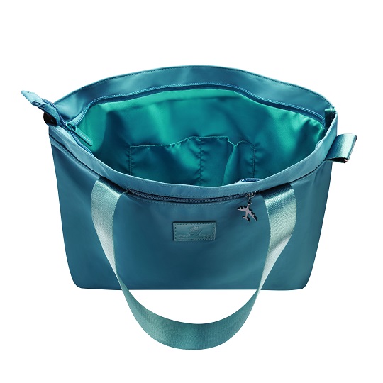 Tote bag, teal | Just Landed | Collection | Emirates Official Store