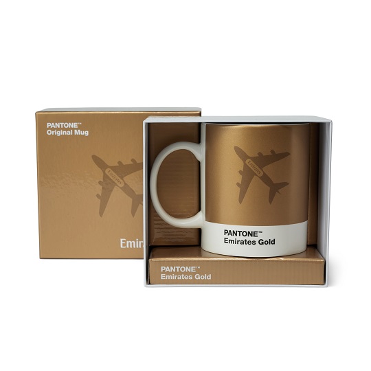 PANTONE® X Emirates Gold mug | Emirates Official Store
