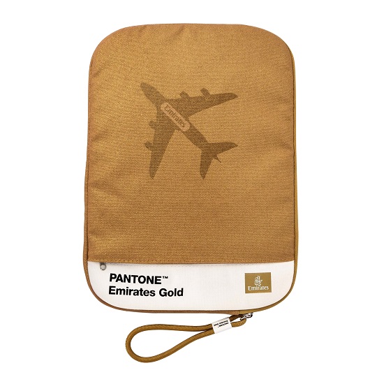 Emirates Gold x PANTONE® Gold laptop sleeve | Emirates Official Store