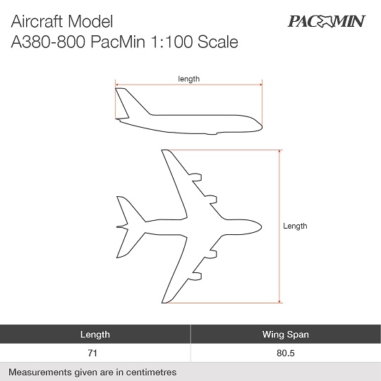 Emirates A380 1:100 scale model aircraft | Emirates Official Store