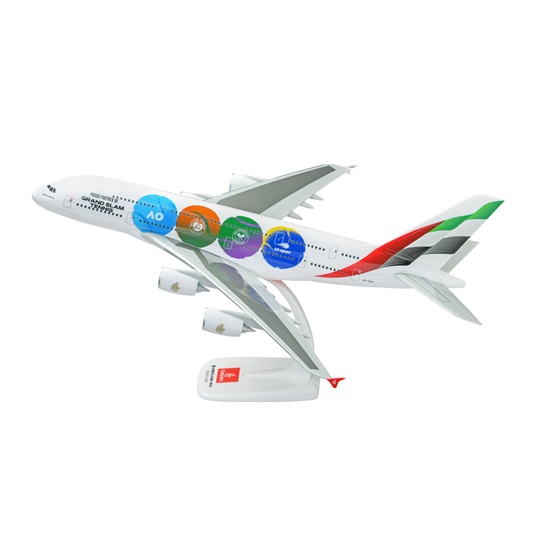 Emirates A380 Grand Slam 1:200 scale aircraft model | Emirates Official ...