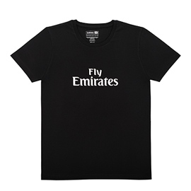 Classic men's t-shirt, black | Emirates Official Store