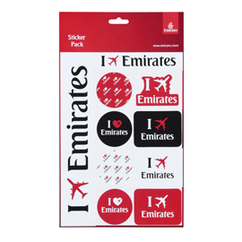 I Fly Emirates sticker pack | Emirates Official Store