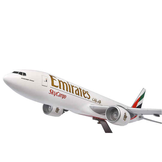 Emirates Boeing 777-200F 1:100 scale Skycargo aircraft model | Emirates ...