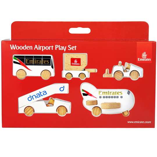 Wooden airport play set HS Code - 9503008900 | Emirates Official Store