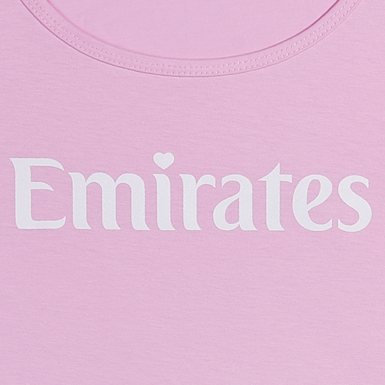 Women's Emirates t-shirt, pink HS Code - 6109 1000 | Emirates Official ...