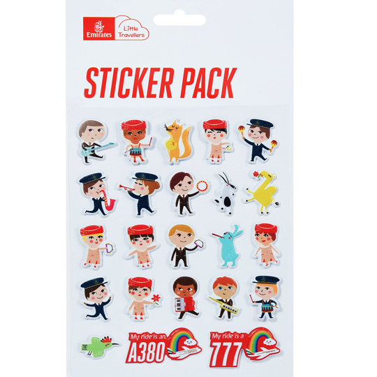 Little Travellers sticker pack HS Code - 3919909090 | Emirates Official ...