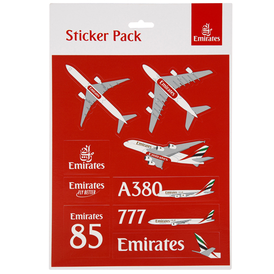Emirates sticker pack | Emirates Official Store