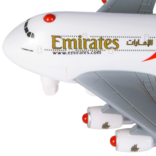 Emirates A380 pullback toy plane | Emirates Official Store