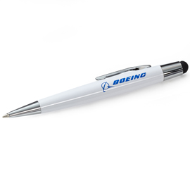 Boeing Pen with Stlyus, White | Emirates Official Store