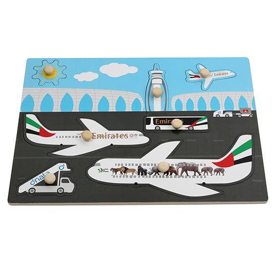Emirates wooden airport jigsaw | Toys | Children | Emirates Official Store