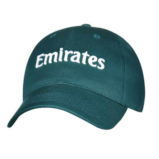 Emirates Fly Better cap, dark green HS Code - 6505 0020